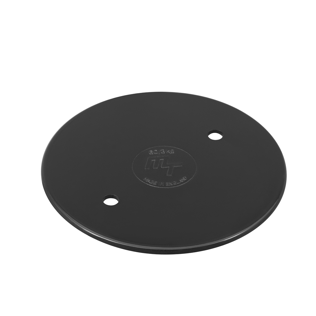 Connect Electrical Wholesale Ltd | MT Circular Lid Overlapping Black