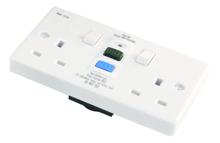 Connect Electrical Wholesale Ltd | Europa 2 Gang RCD Switched Socket ...