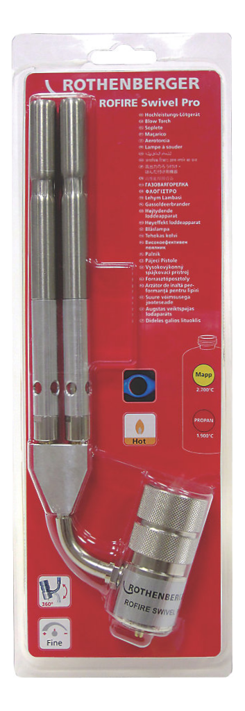 Connect Electrical Wholesale Ltd | Rothenberger Swivel Pro Twin Burner ...