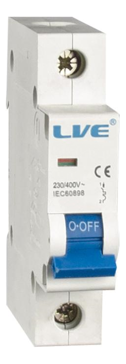 Connect Electrical Wholesale Ltd | Liveelec MCB SP C Curve 20A 10kA